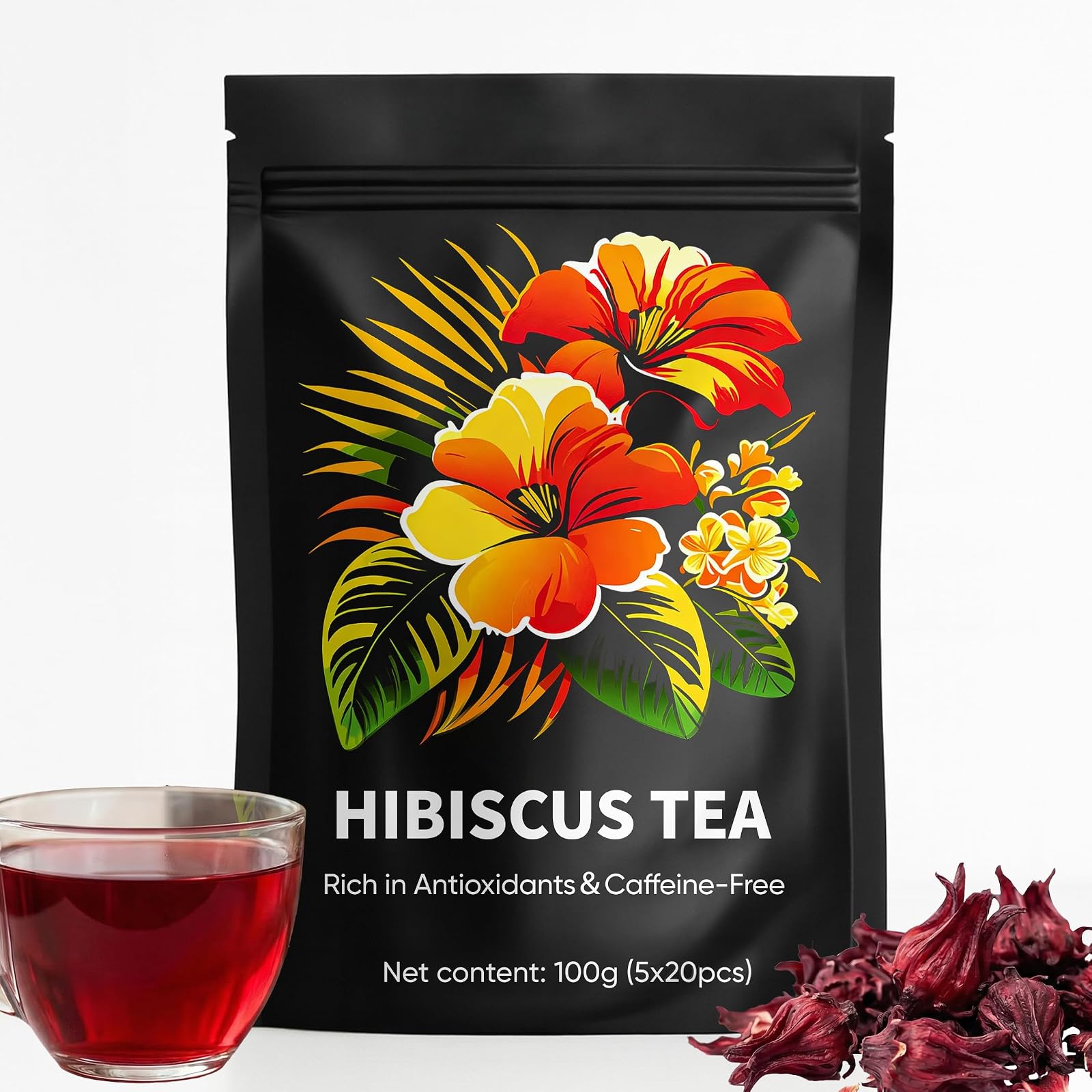 organic hibiscus tea bags