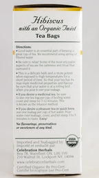 organic hibiscus tea for detox