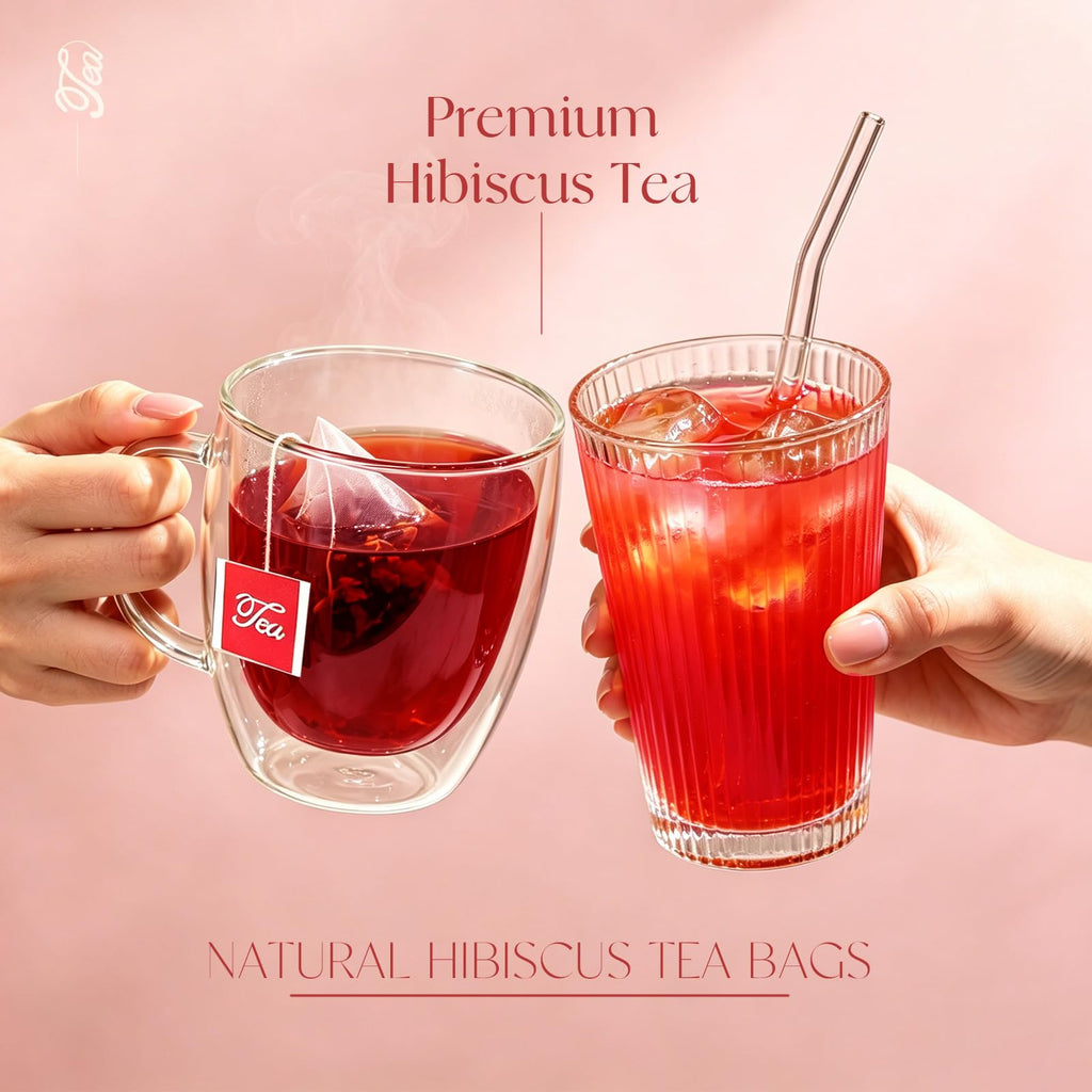 organic hibiscus tea for iced beverages