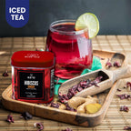 organic hibiscus tea for relaxation