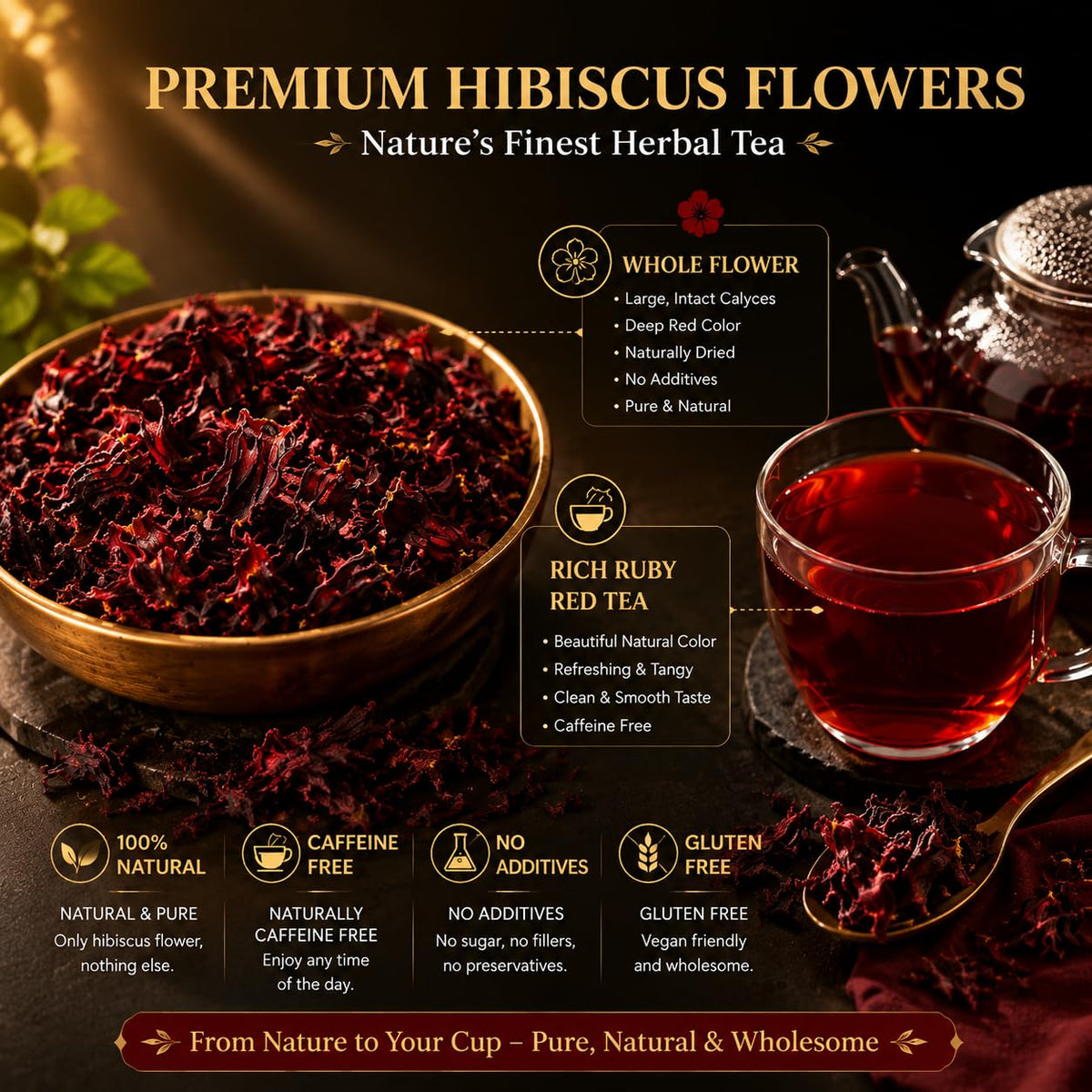 organic hibiscus tea for wellness
