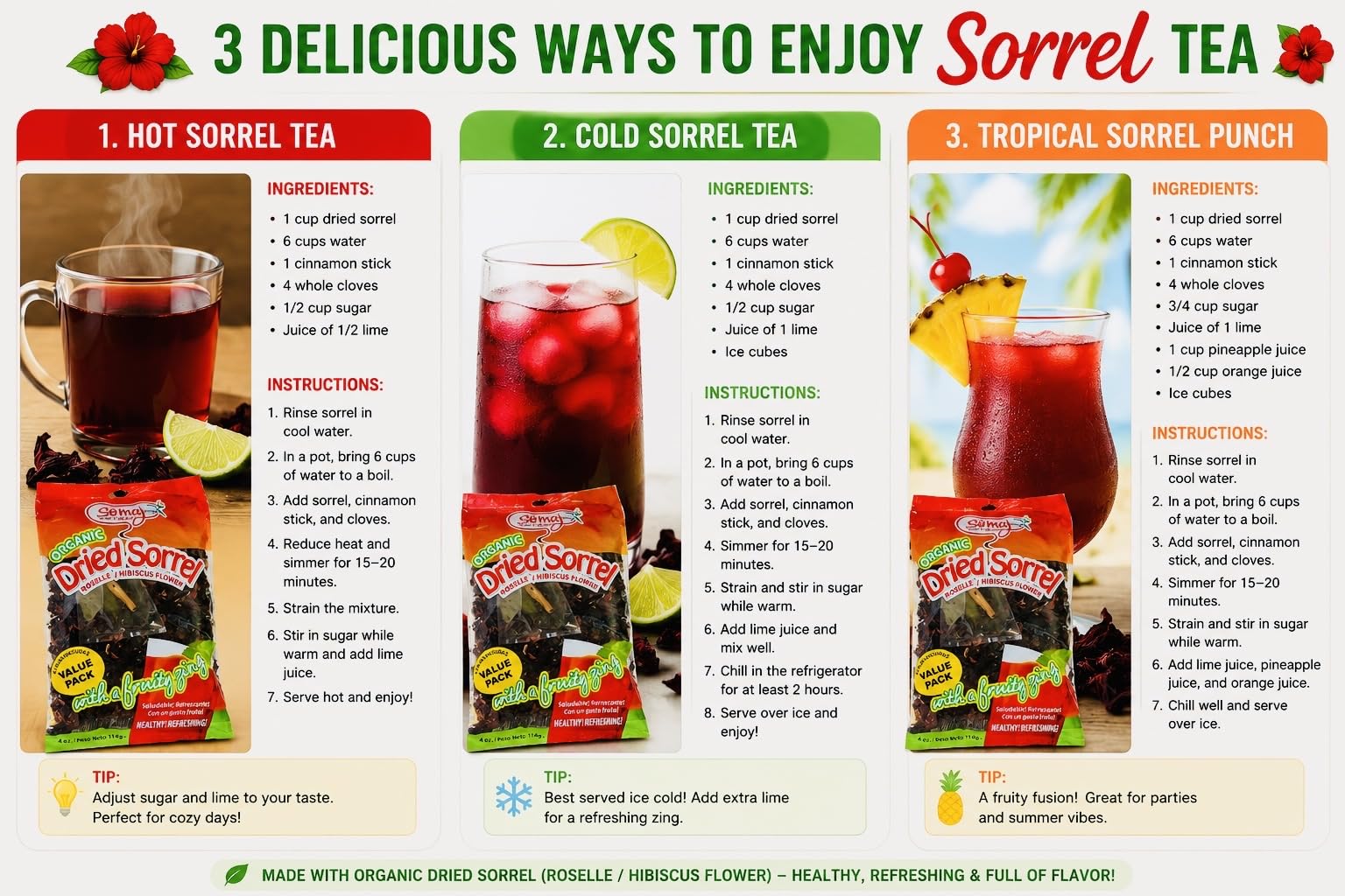 organic hibiscus tea for wellness