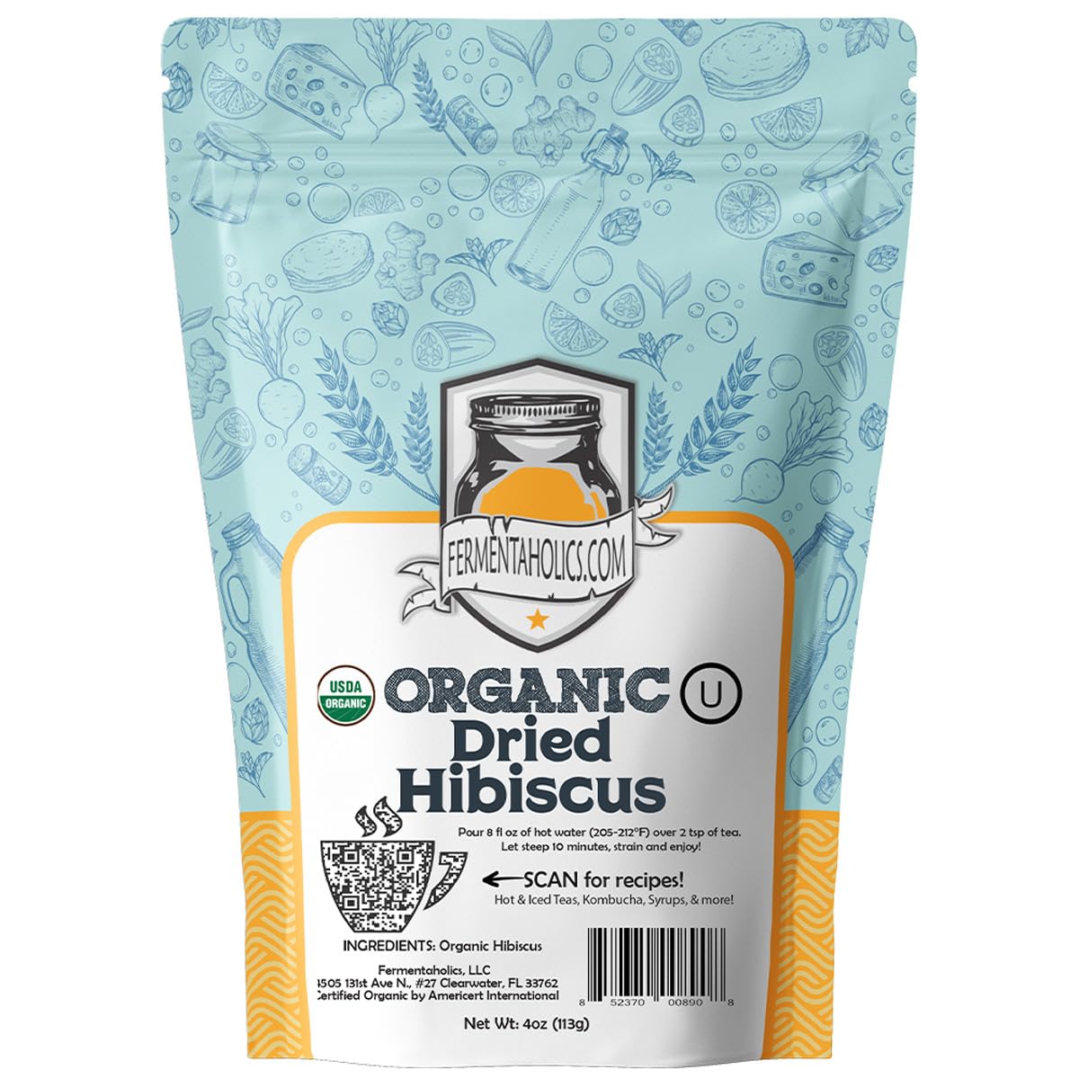 organic hibiscus tea loose leaf