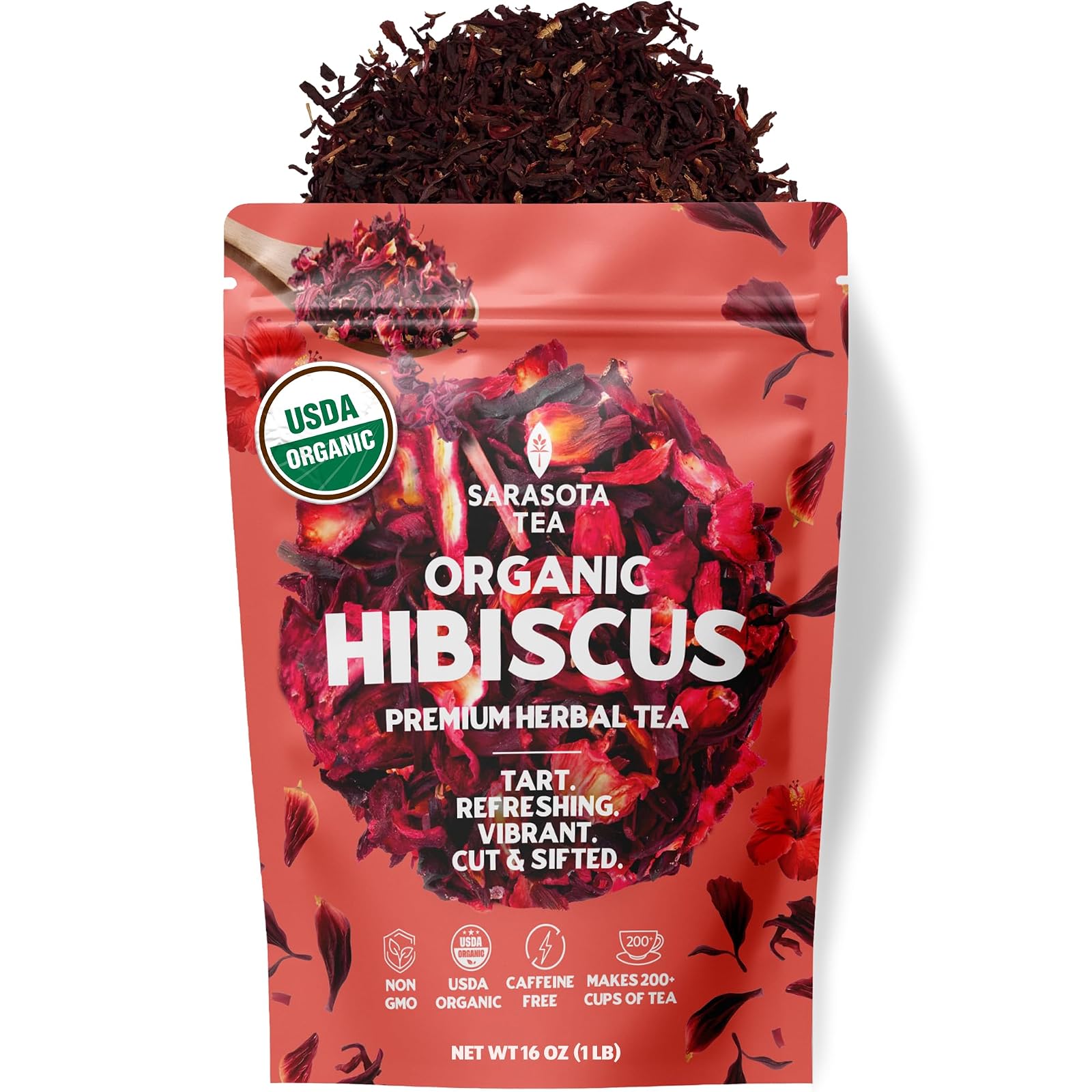organic hibiscus tea loose leaf