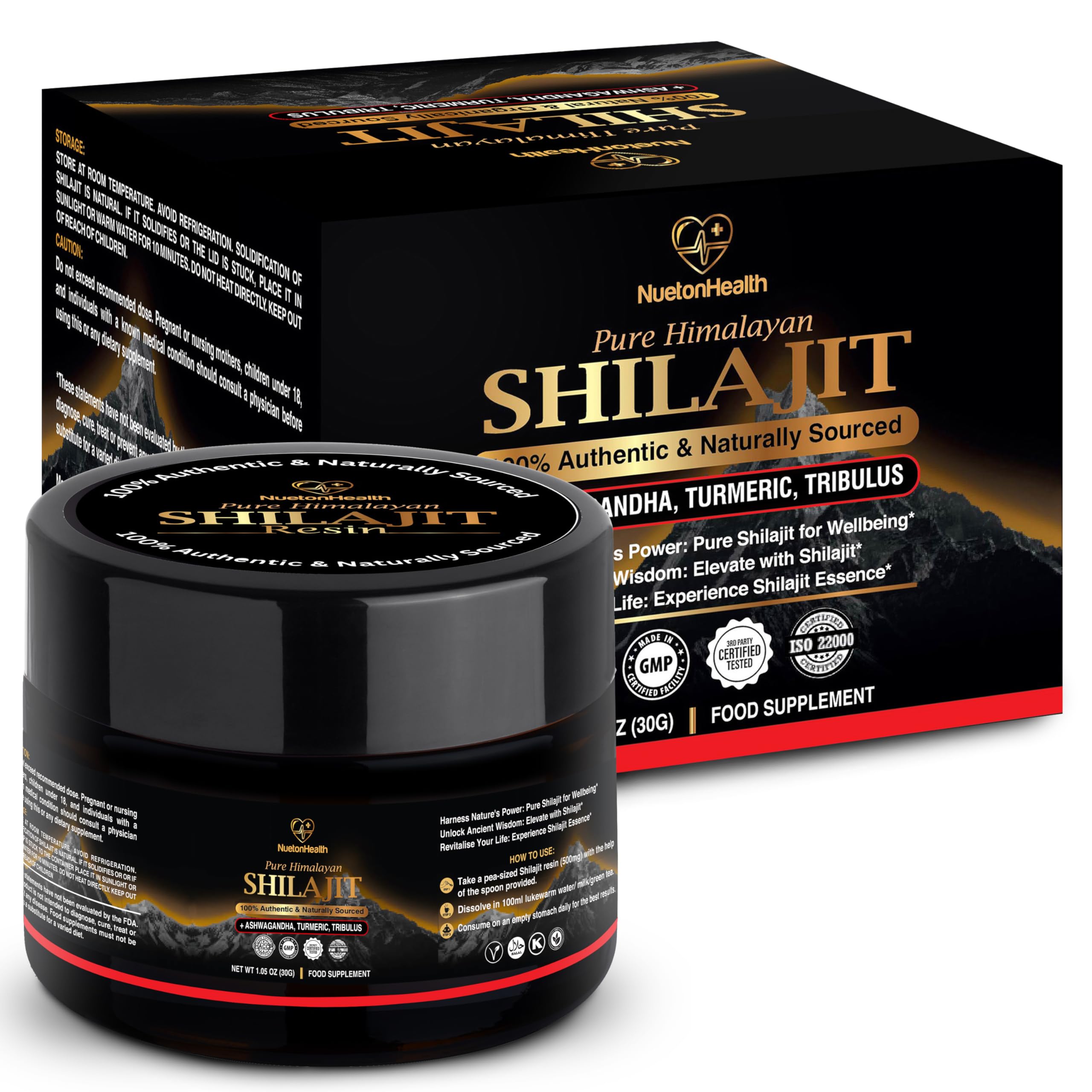 Organic Himalayan Shilajit essence