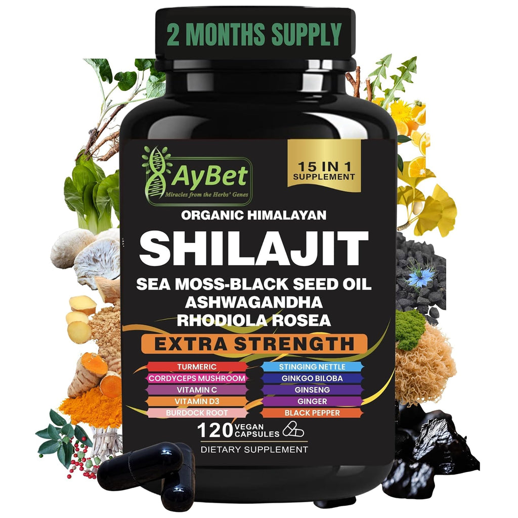 organic Himalayan shilajit multivitamins