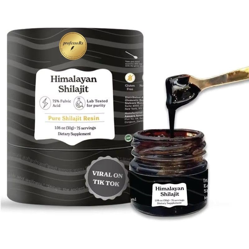 organic Himalayan Shilajit resin benefits