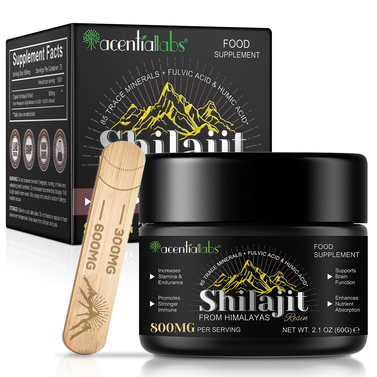 Organic Himalayan Shilajit resin benefits
