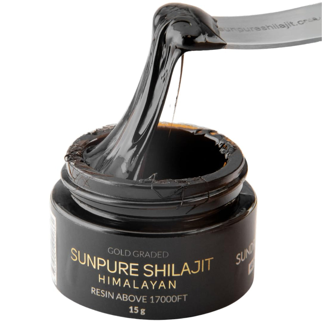 organic Himalayan shilajit resin