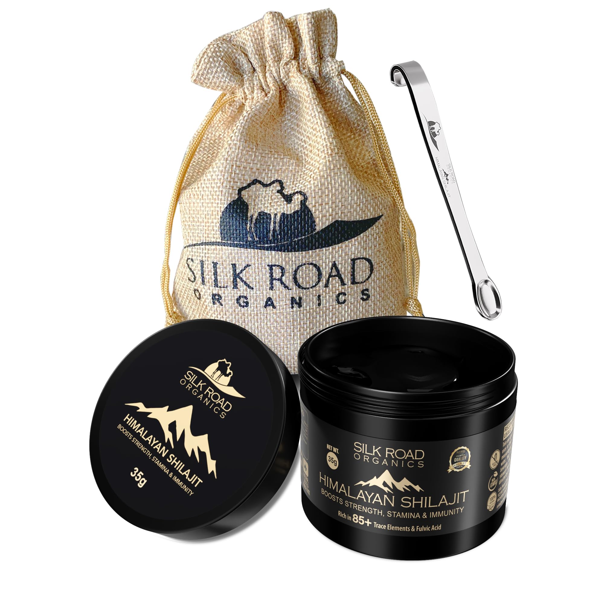 organic Himalayan shilajit resin