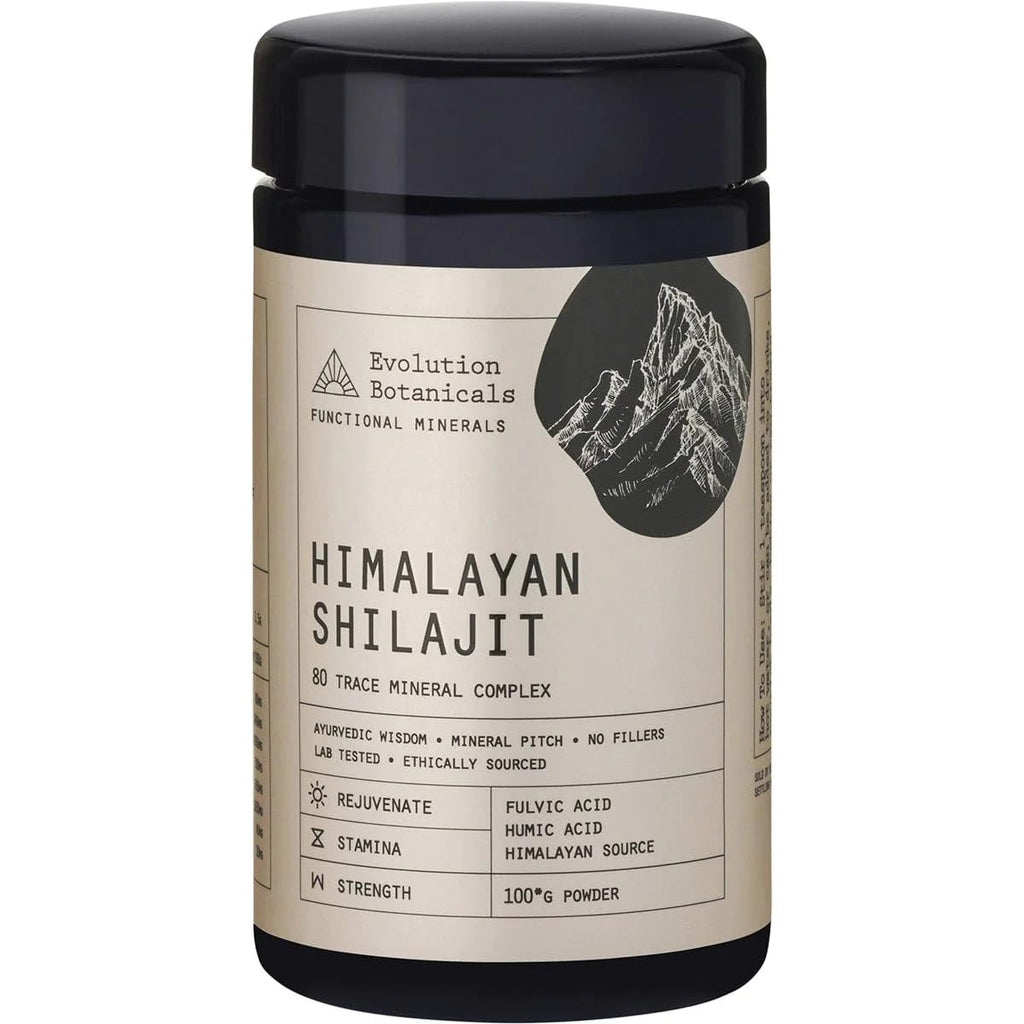 organic Himalayan shilajit supplement