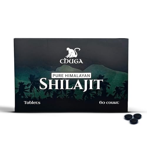 Organic Himalayan shilajit tablets for health