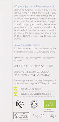 organic hojicha for relaxation