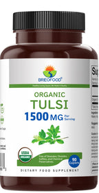 Organic Holy Basil 1500 mg tablets