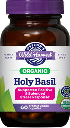 organic holy basil capsules for wellness