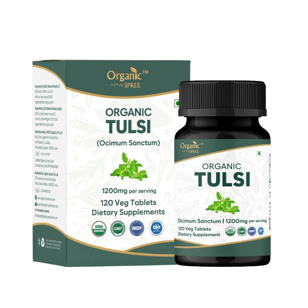 organic holy basil dietary supplement