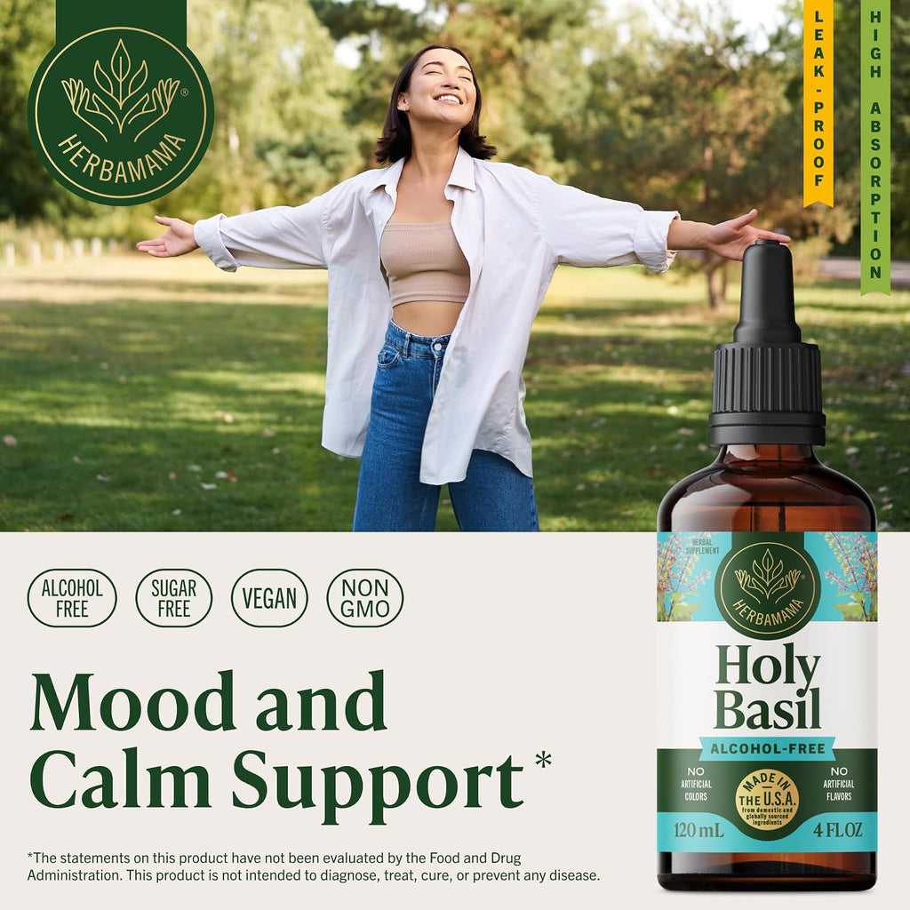 Organic Holy Basil extract for wellness