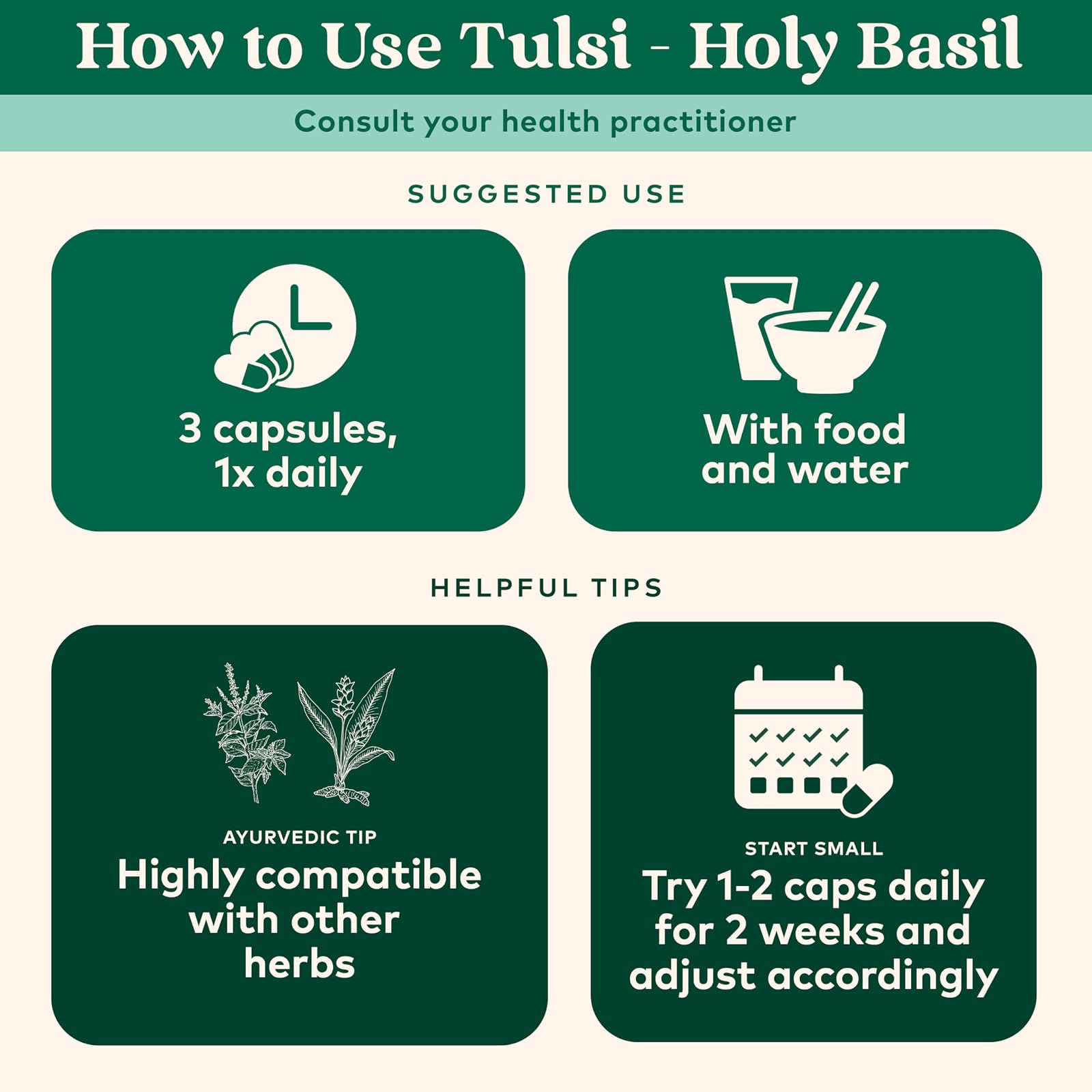 organic holy basil for daily vitality