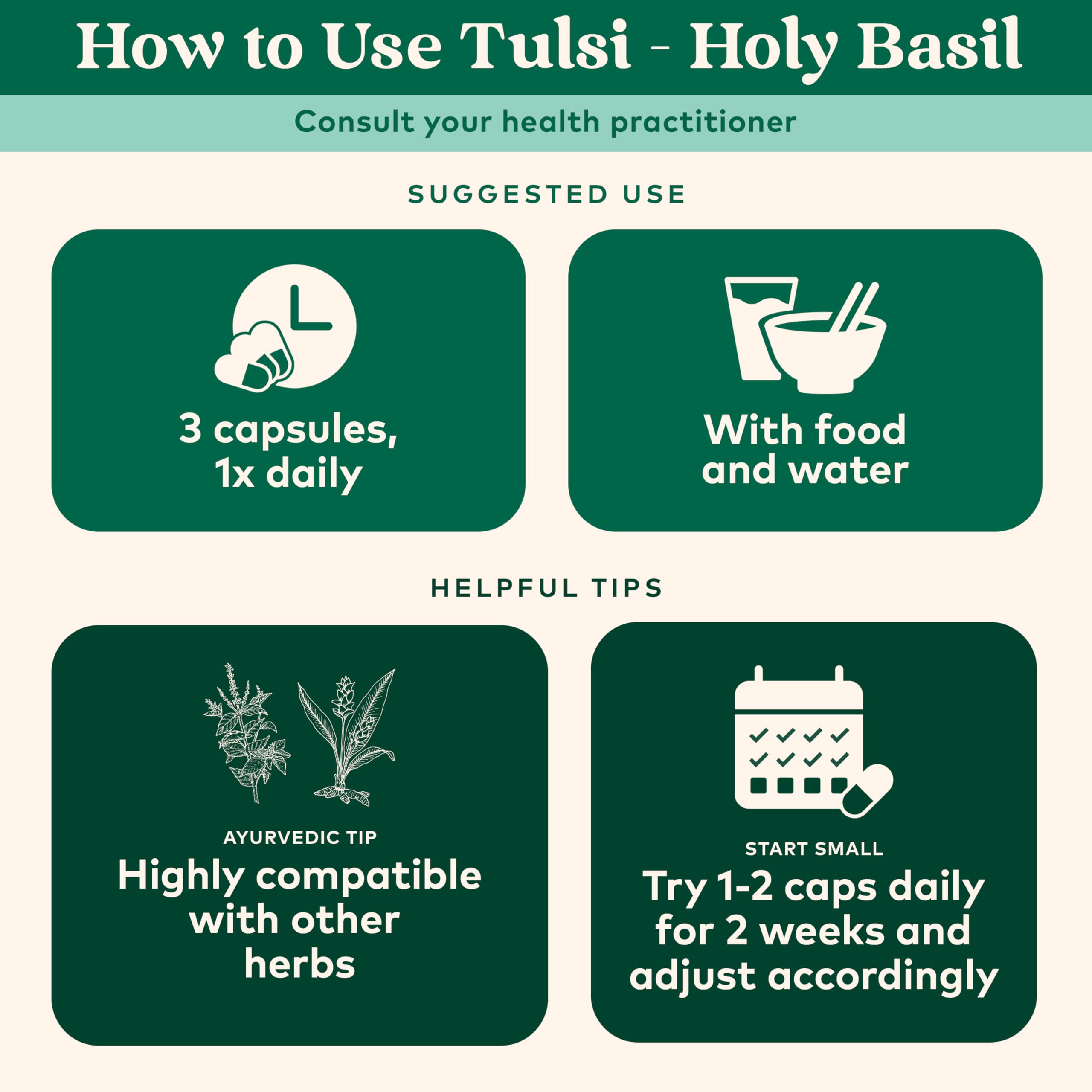 organic holy basil for holistic health