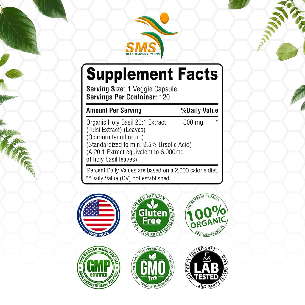 organic Holy Basil for wellness