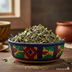 Organic holy basil herbal infusion