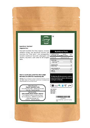 organic holy basil powder benefits