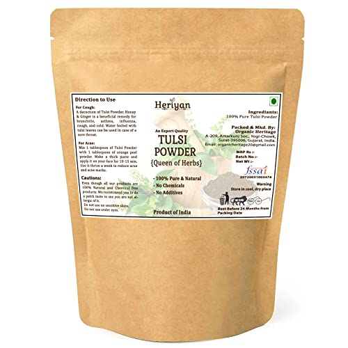 organic holy basil powder benefits