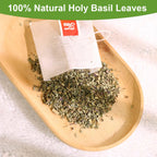 organic holy basil tea for relaxation