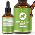 organic holy basil tincture drops