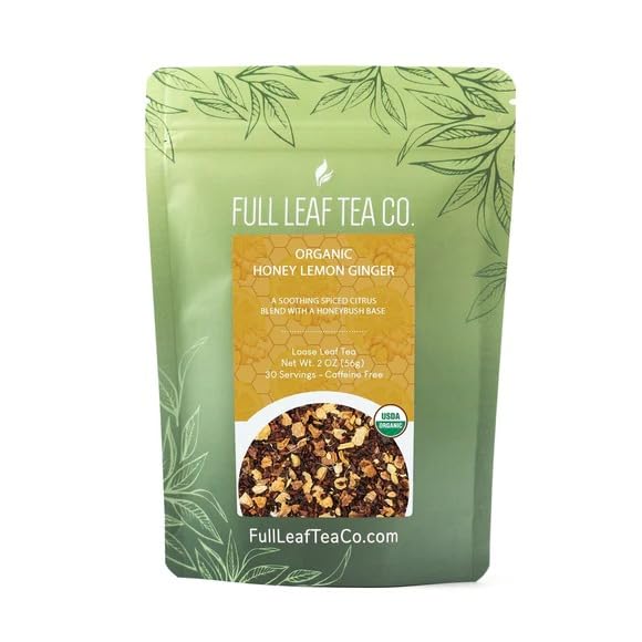 organic honey lemon ginger tea