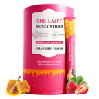 organic honey sticks with shilajit