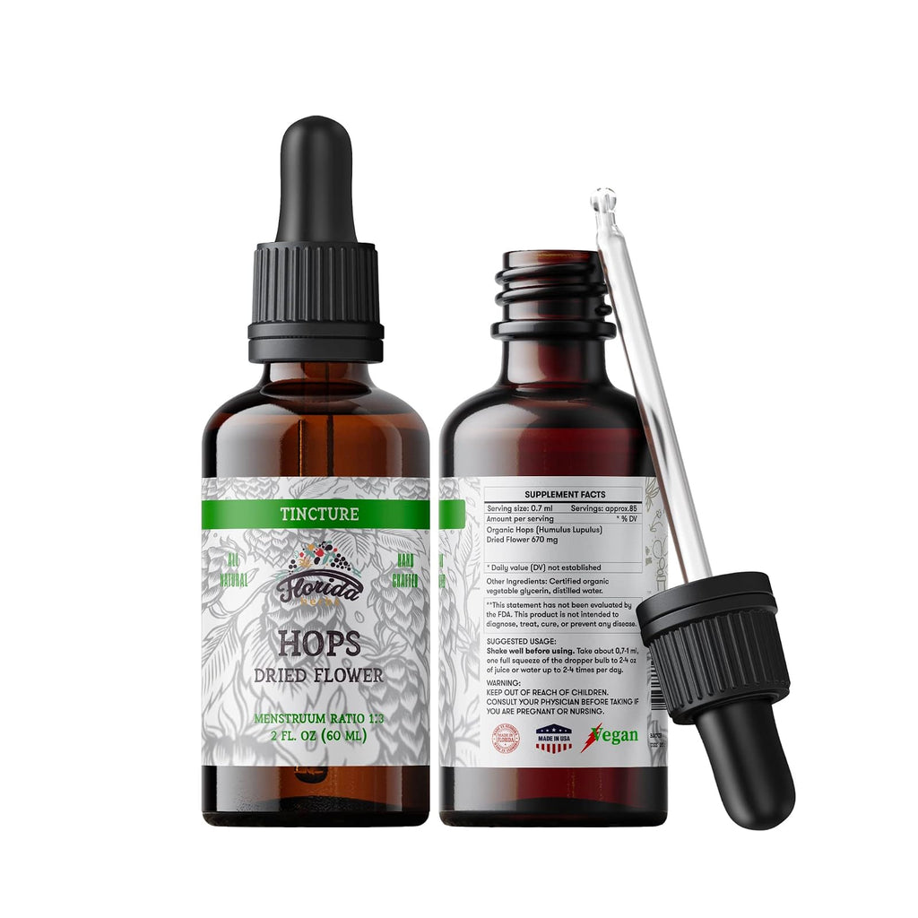 organic hops tincture extract