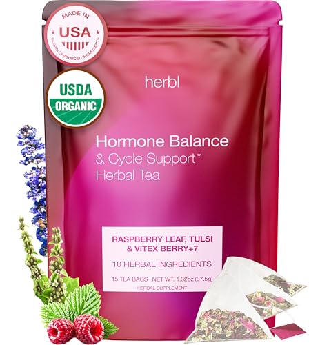 organic hormone balance herbal tea