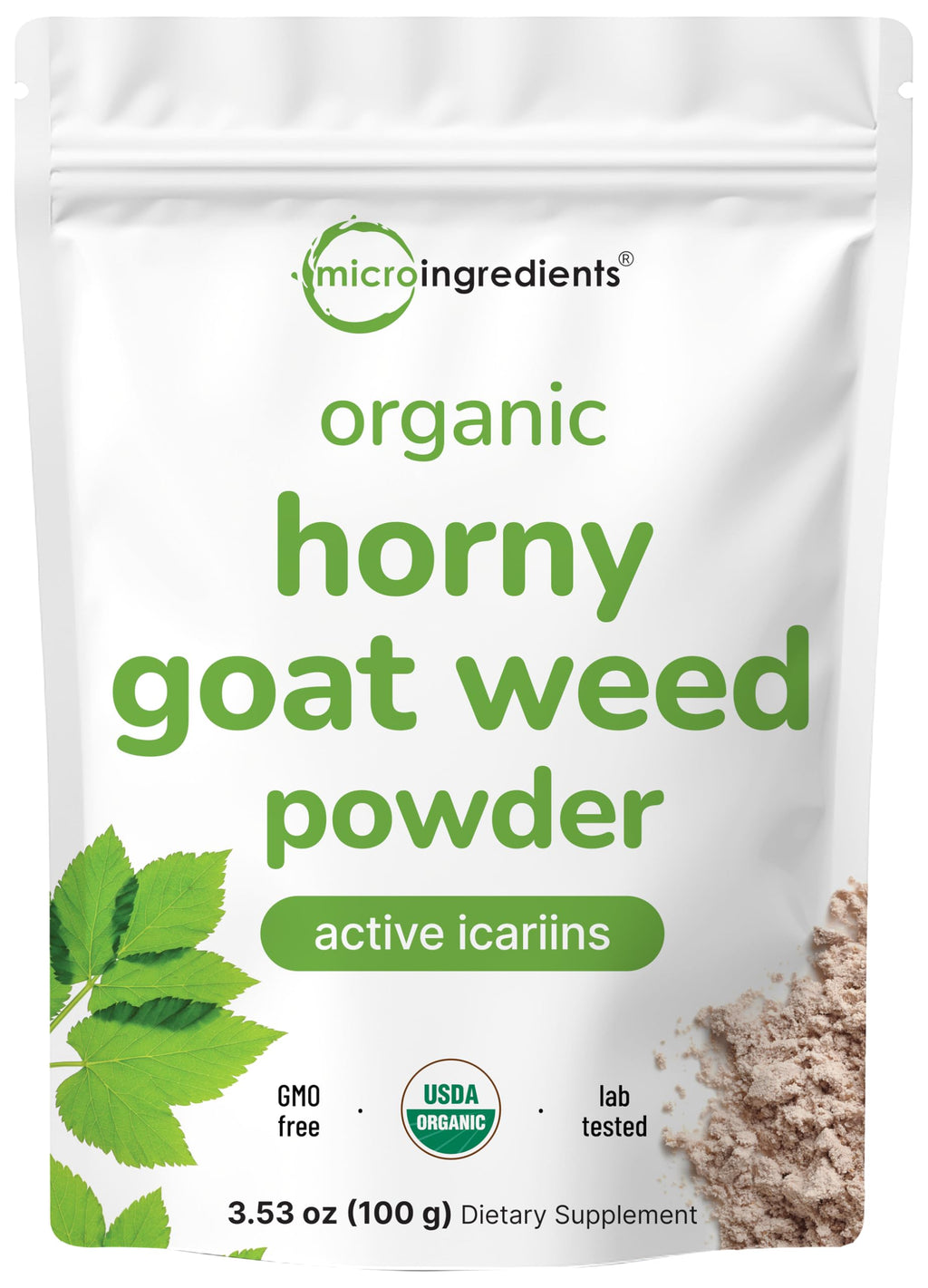 organic horny goat weed powder