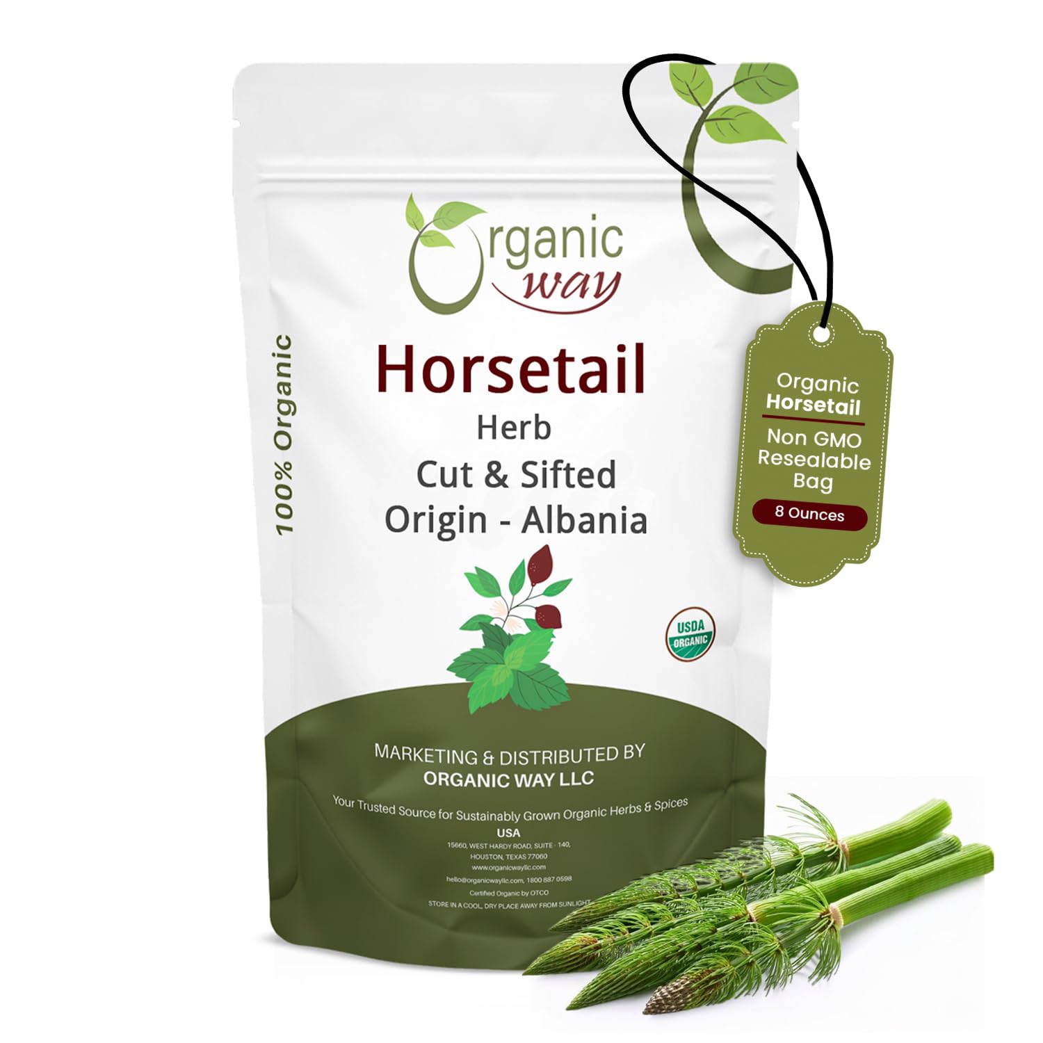 organic horsetail herb for tea