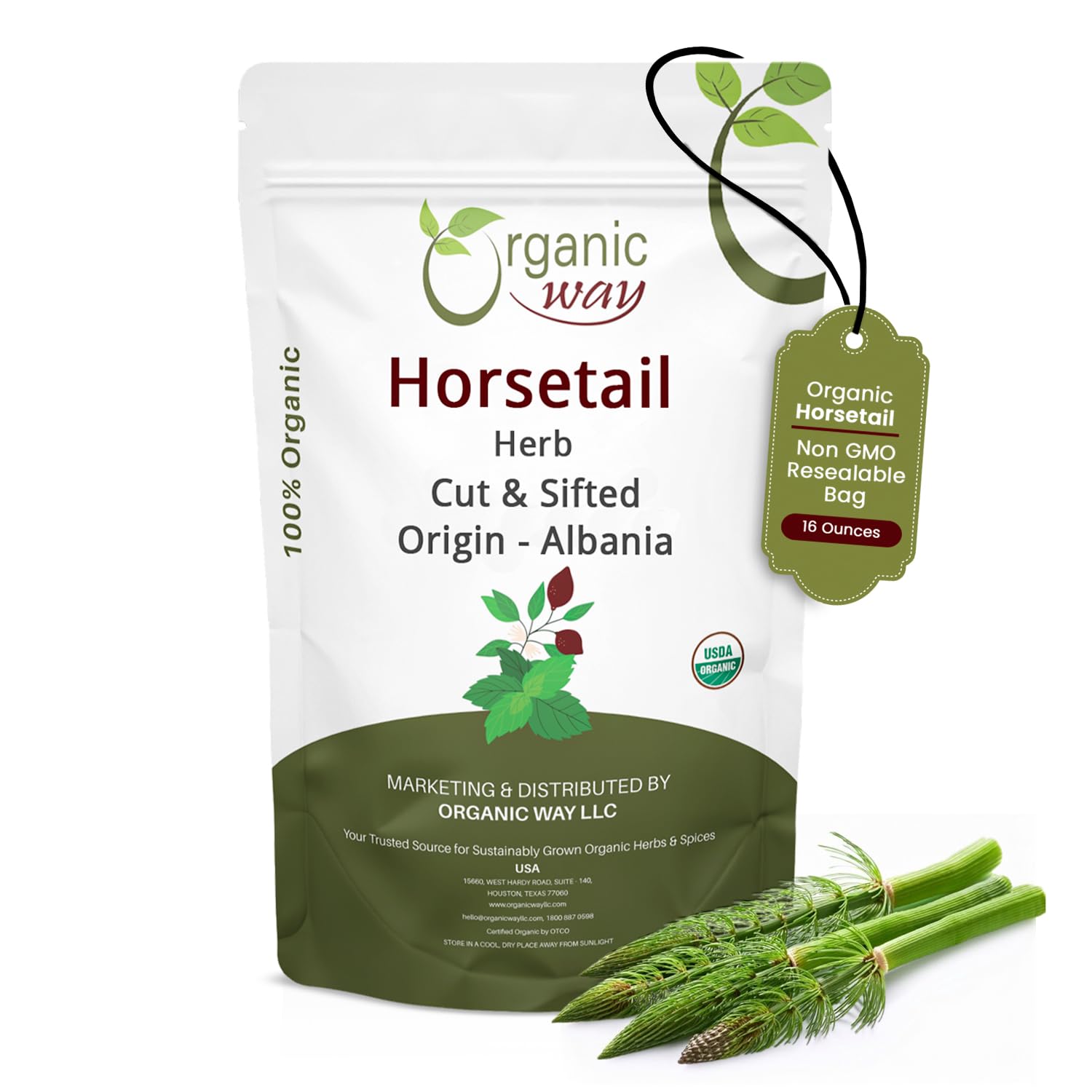organic horsetail herb for tea