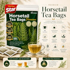 organic horsetail herbal tea bags