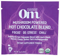 organic hot chocolate with mushrooms