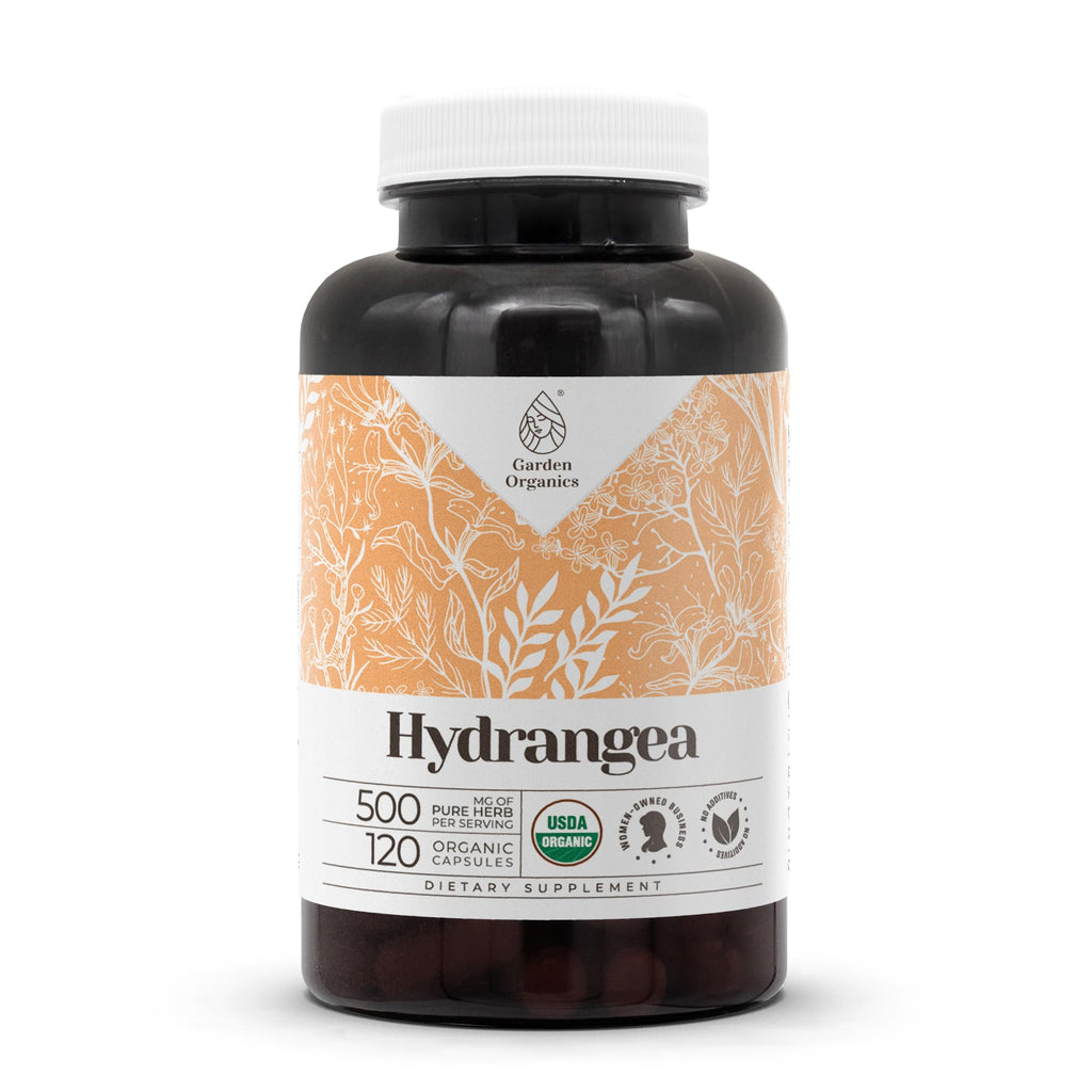 organic hydrangea capsules for wellness