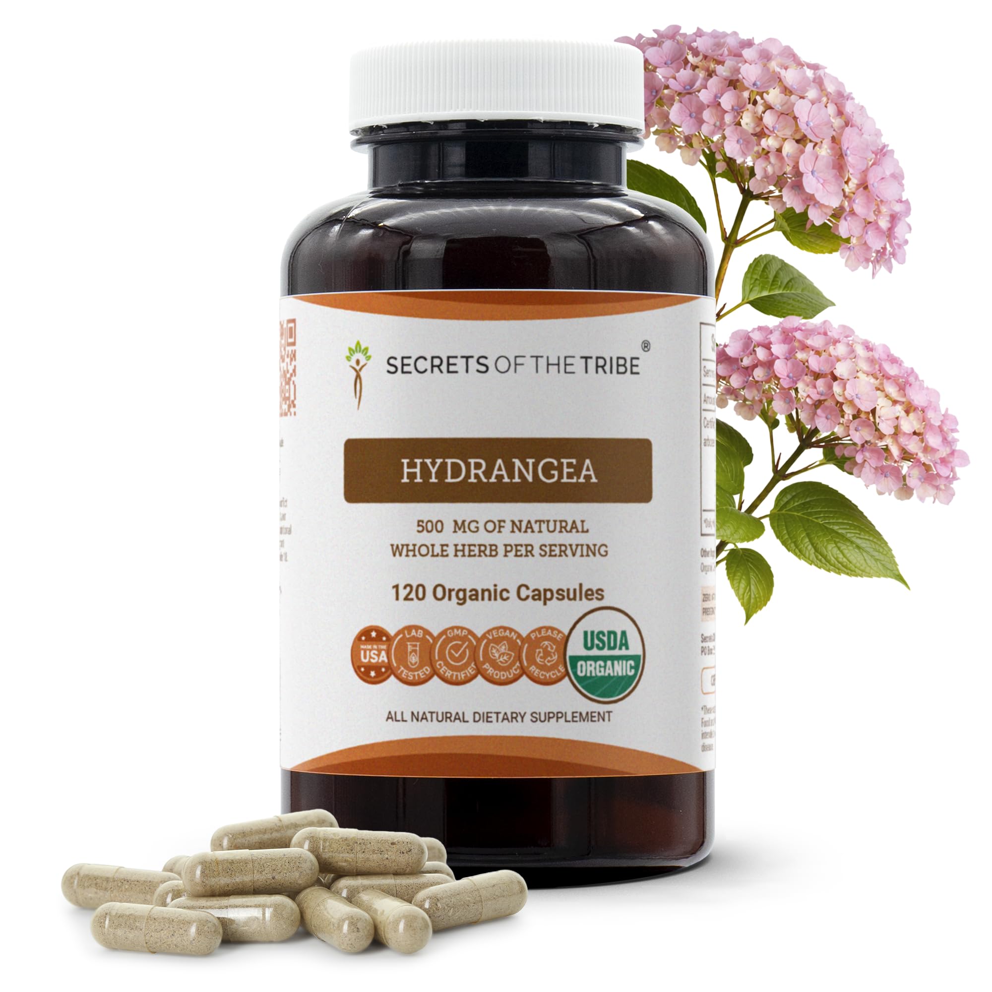 organic hydrangea root capsules