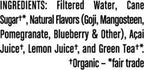 organic iced green tea for energy boost