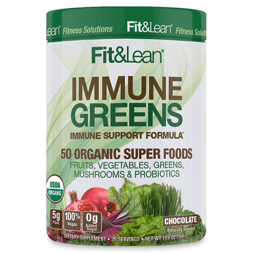 organic immune greens powder blend