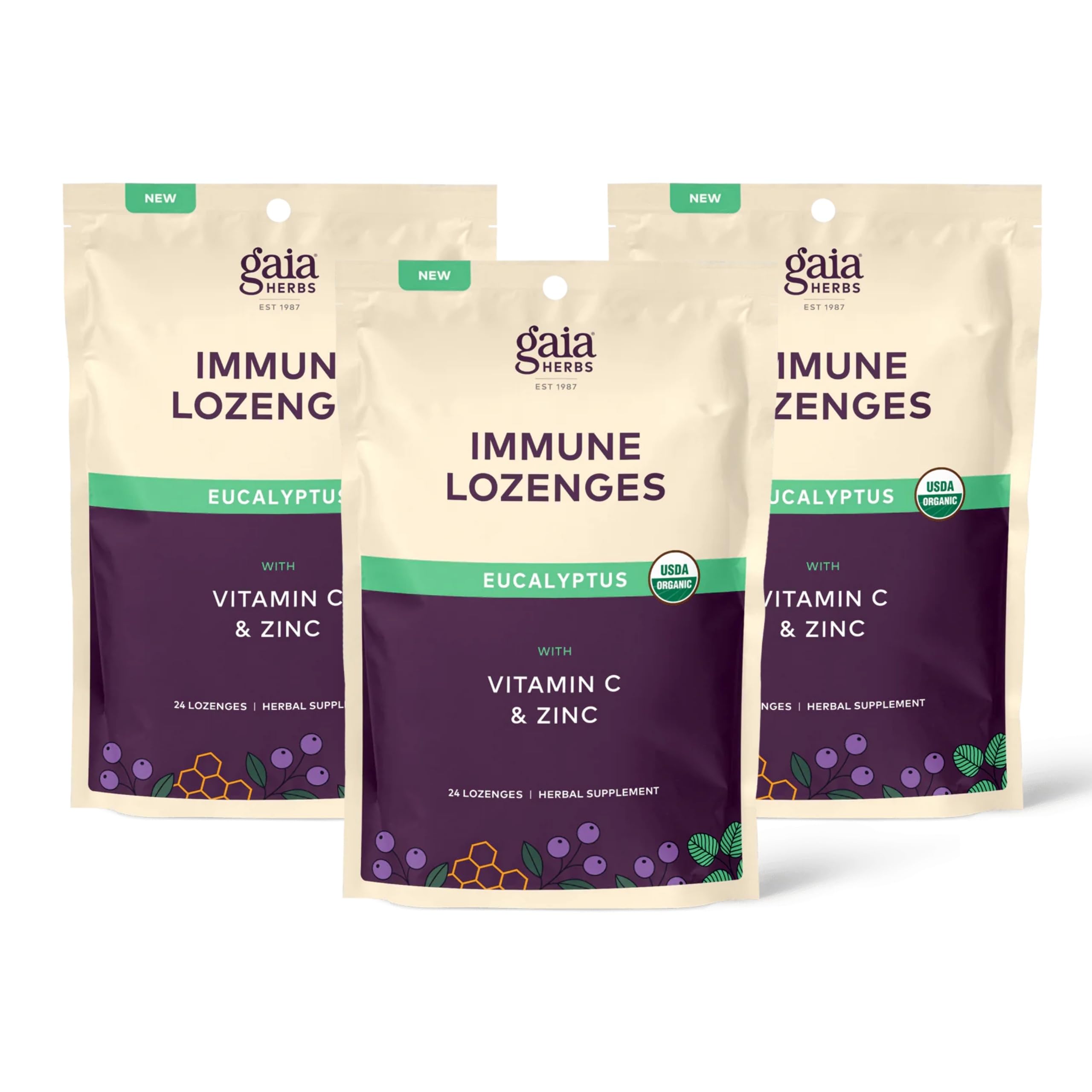 organic immune support lozenges