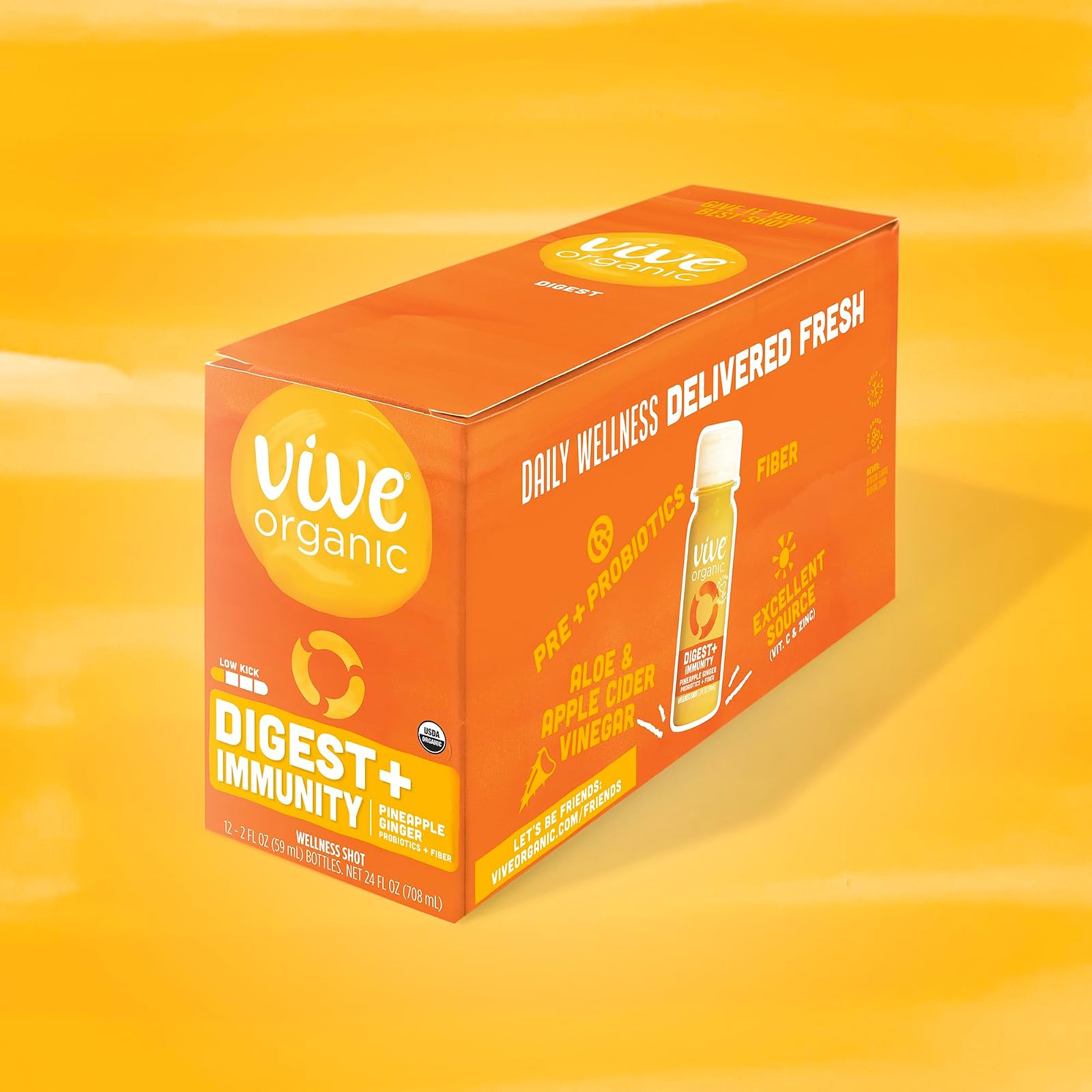 Organic immunity booster shot