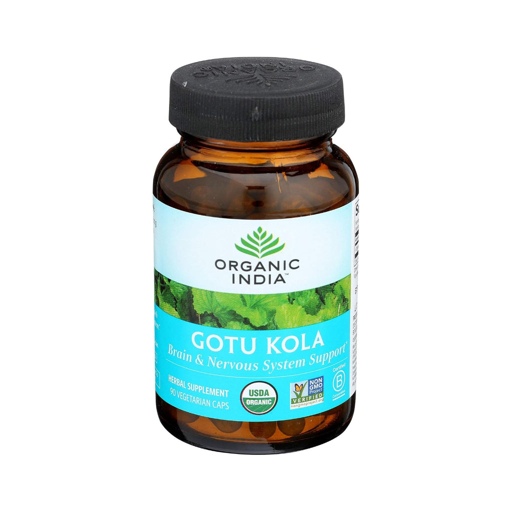 Organic India Brahmi Gotu Kola capsules