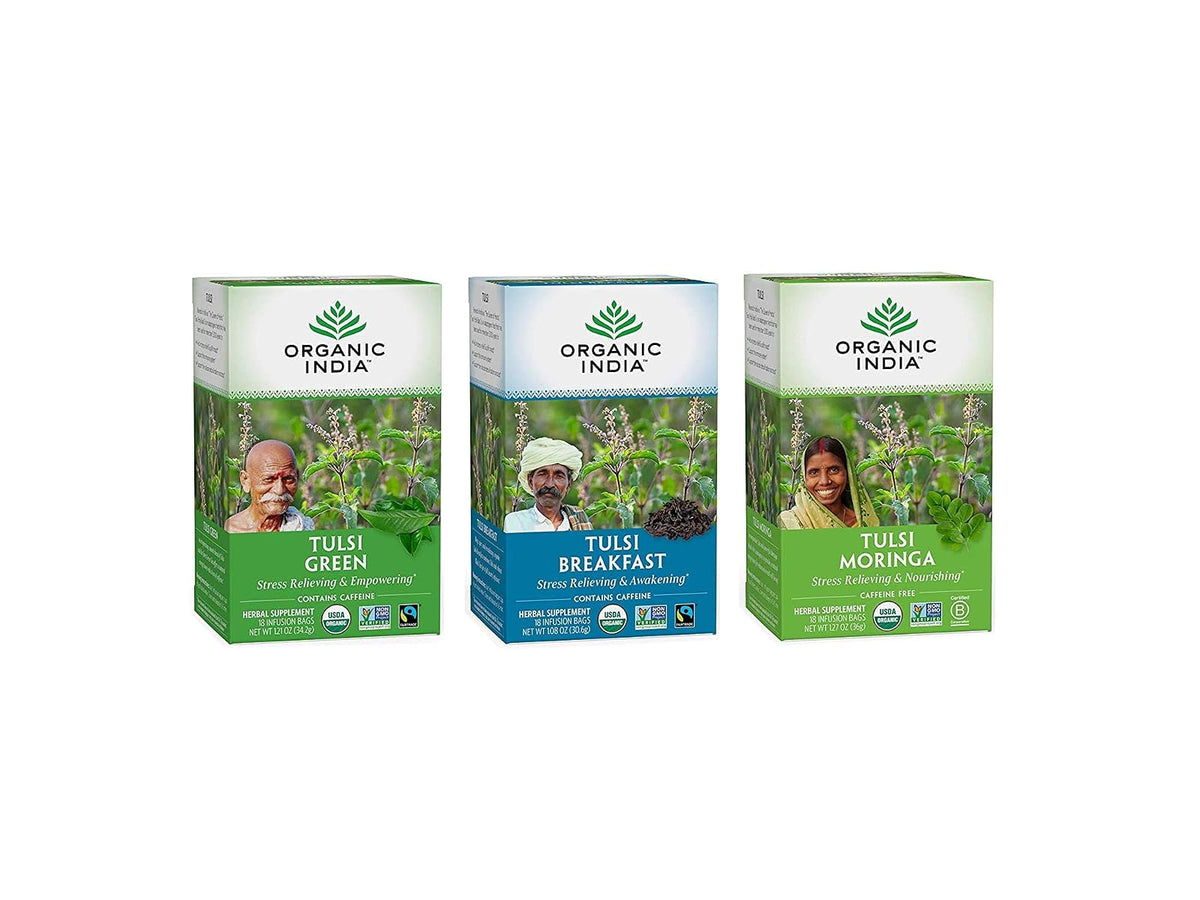 Organic India herbal tea infusion bags