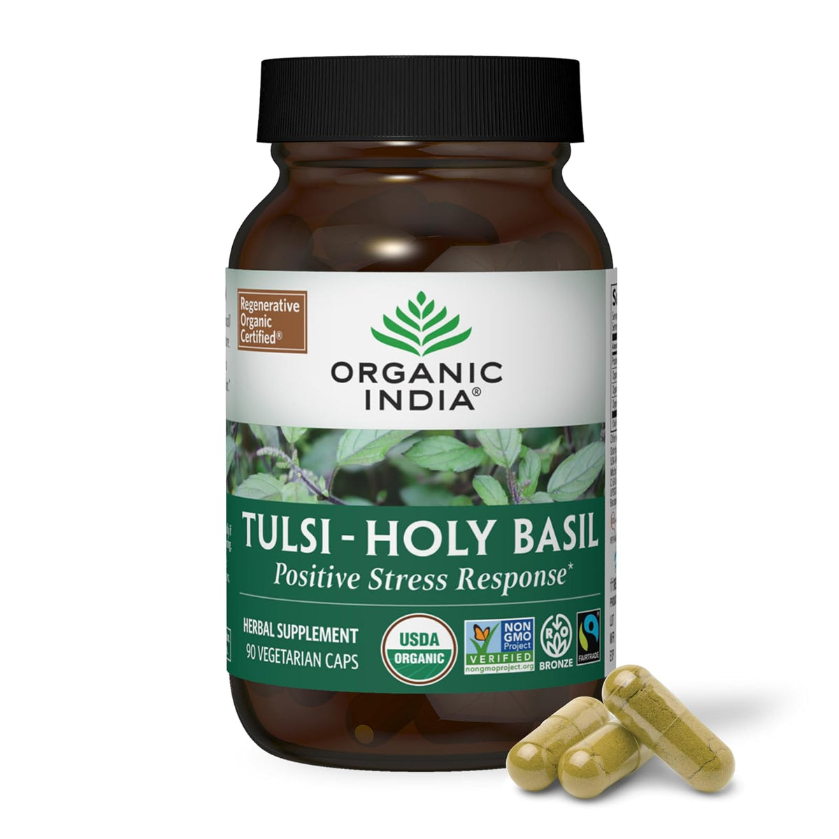 organic india holy basil capsules