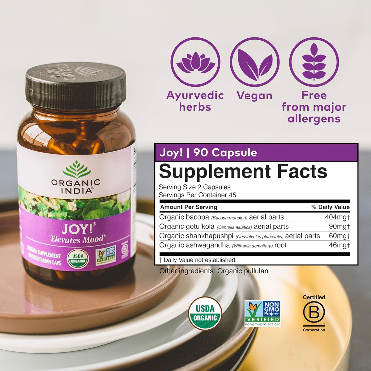 organic india joy for overall wellness