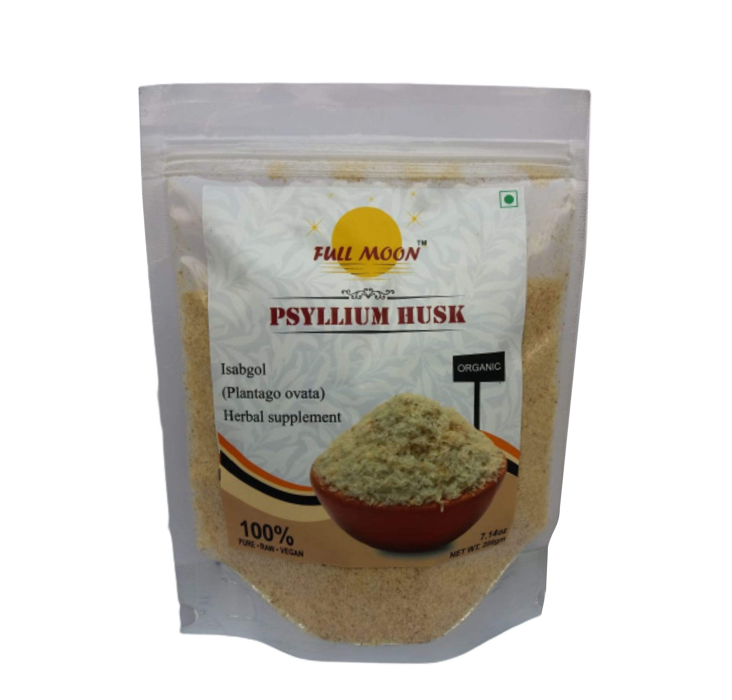 organic india psyllium husk for digestion