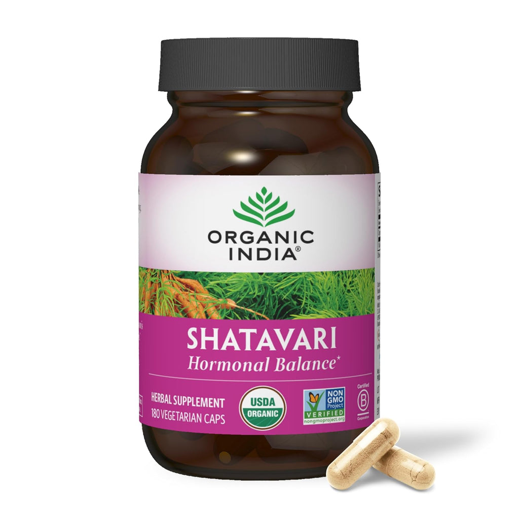 organic india shatavari herbal capsules